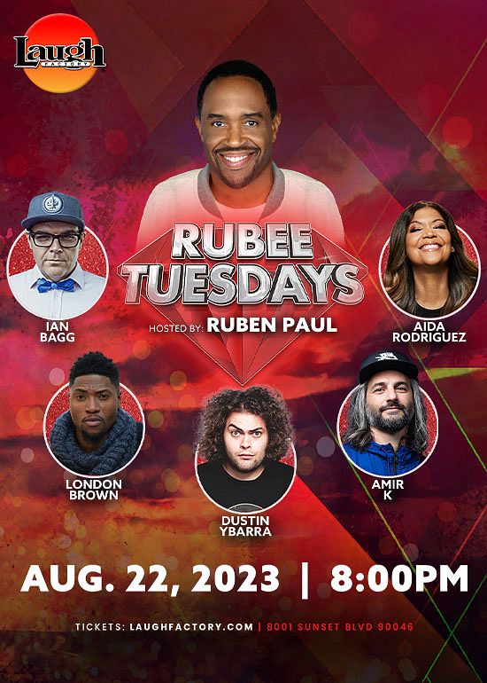 Rubee Tuesdays Tickets at Laugh Factory Hollywood in Los Angeles by ...