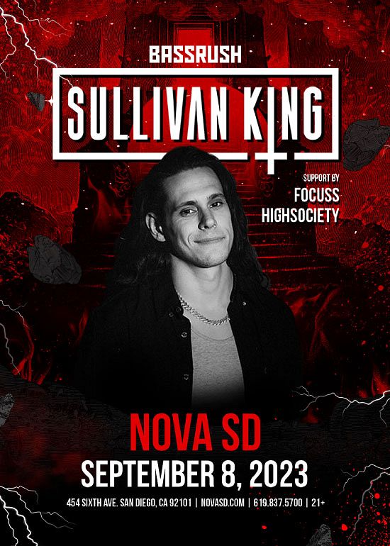 Sullivan King Tickets at Nova SD in San Diego by Nova SD | Tixr