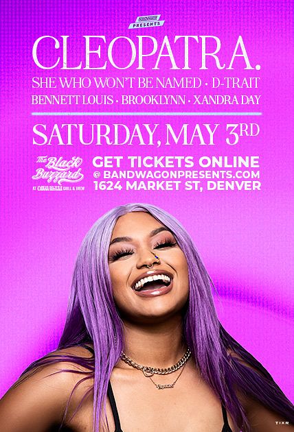 CLEOPATRA., She Who Wont Be Named, D-Trait, Bennett Louis, Brooklynn ...