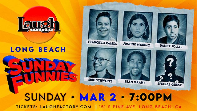Sunday Funnies Tickets at Laugh Factory Long Beach in Long Beach by ...