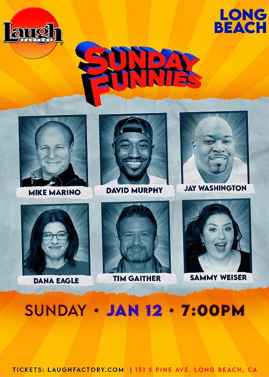 Sunday Funnies Tickets at Laugh Factory Long Beach in Long Beach by ...