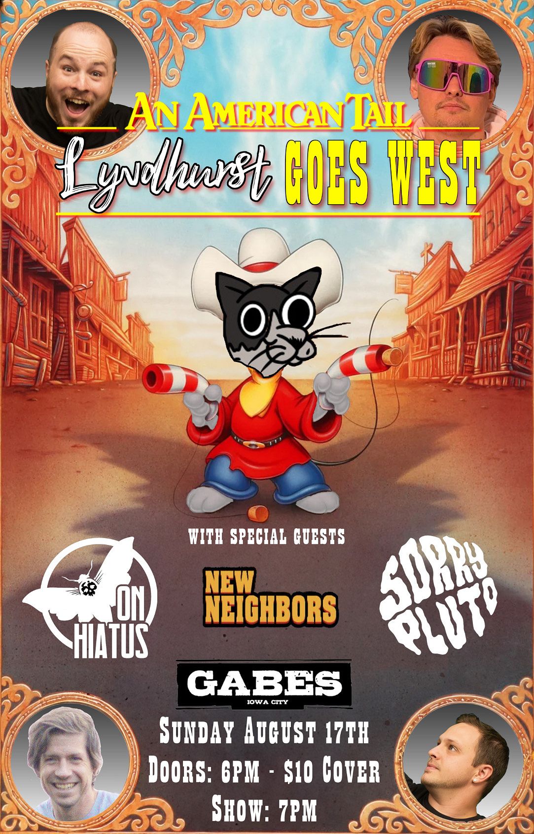 Lyndhurst w/ On Hiatus, New Neighbors & Sorry Pluto Tickets at Gabe's in Iowa City by Gabe's | Tixr
