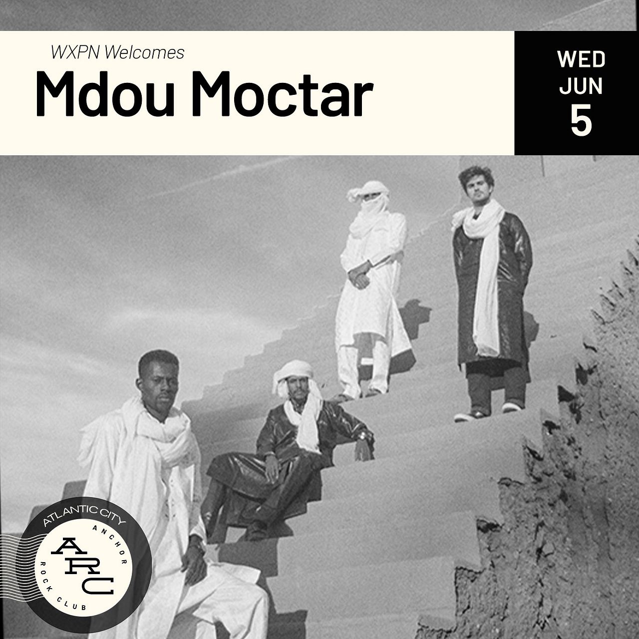 Mdou Moctar Tickets at Anchor Rock Club in Atlantic City by Anchor Rock ...