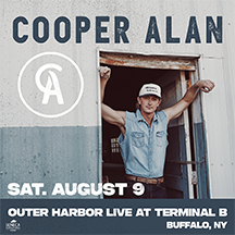 Cooper Alan Tickets at Outer Harbor Live at Terminal B in Buffalo by ...