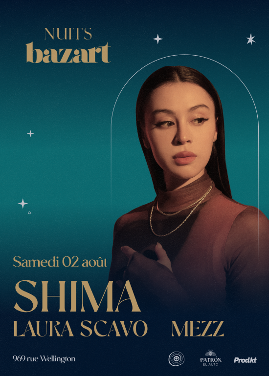 SHIMA, Laura Scavo, Mezz Tickets at Bazart in Montréal by New City Gas ...