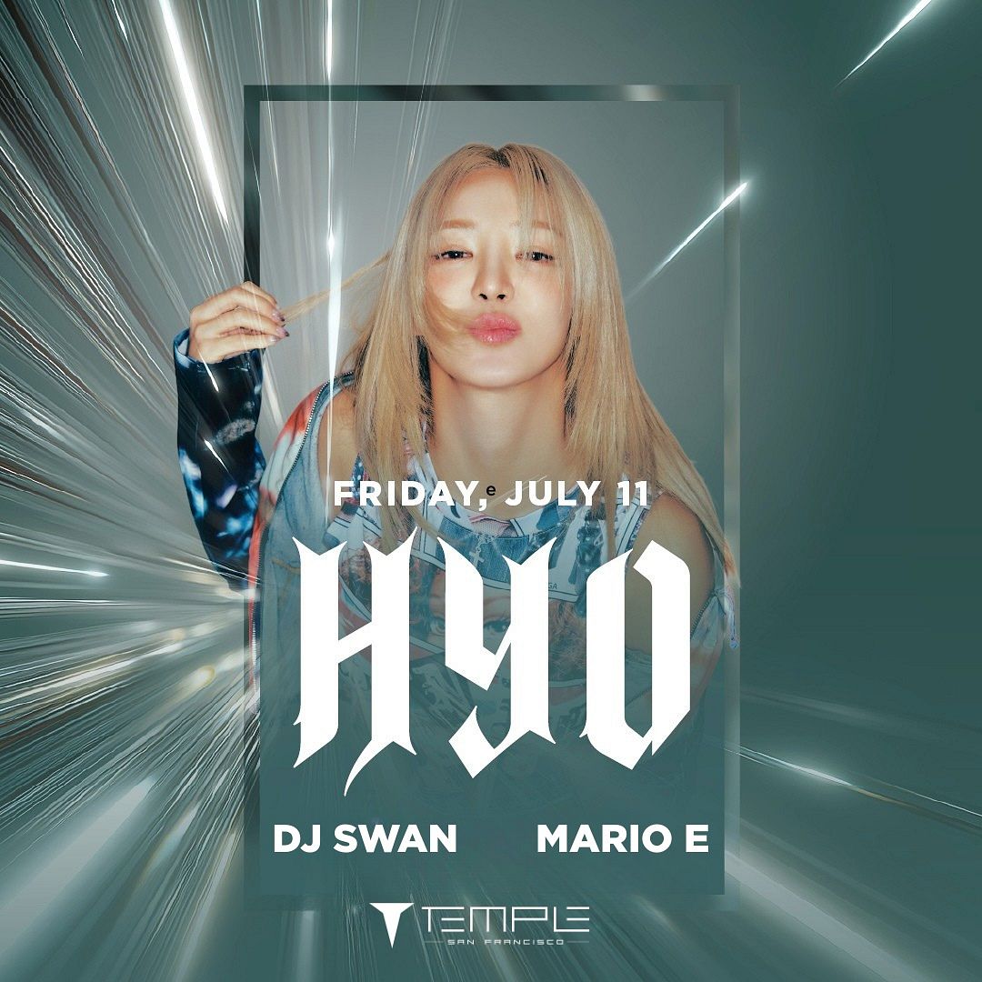 HYO Tickets at Temple San Francisco in SF by Temple Nightclub San ...
