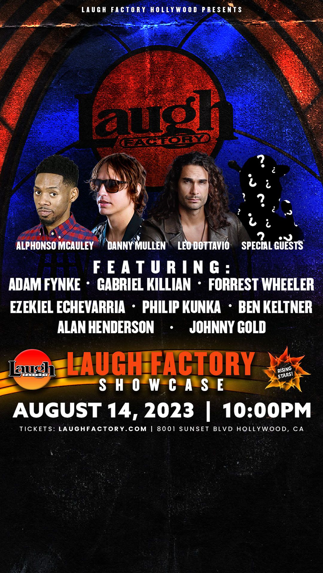 Laugh Factory Showcase Tickets at Laugh Factory Hollywood in Los ...
