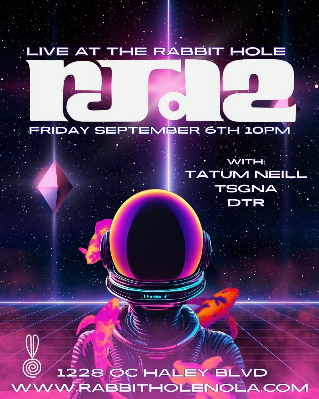 RJD2 Tickets at The Rabbit Hole in New Orleans by The Rabbit Hole | Tixr