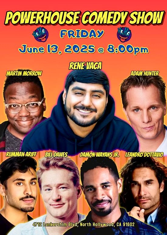 Power House Comedy Tickets at Ha Ha Comedy Club in Los Angeles by Haha ...