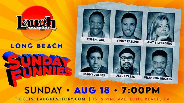 Sunday Funnies Tickets at Laugh Factory Long Beach in Long Beach by ...