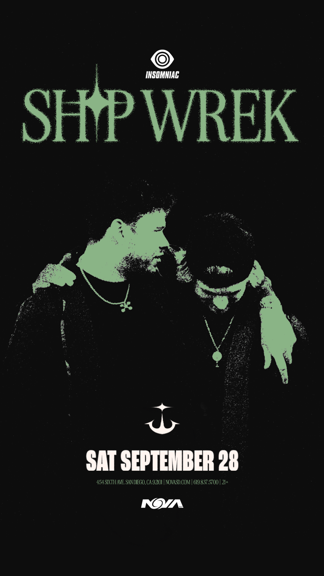 Ship Wrek Tickets at Nova SD in San Diego by Nova SD | Tixr