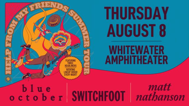 Blue October / Switchfoot / Matt Nathanson Tickets at Whitewater ...