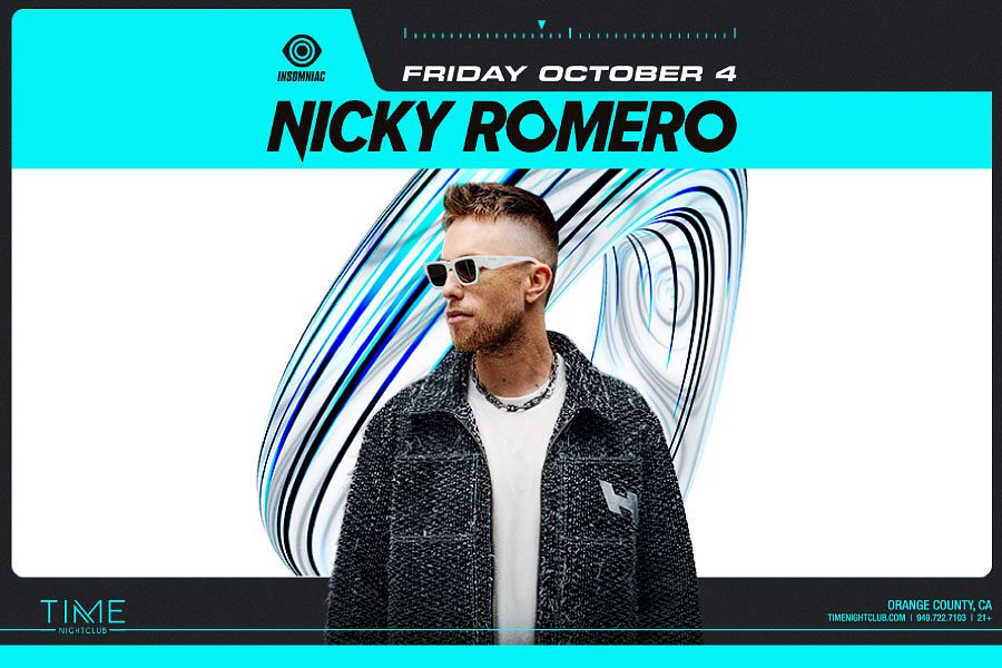 Nicky Romero Tickets at TIME Nightclub in Costa Mesa by Time Nightclub ...