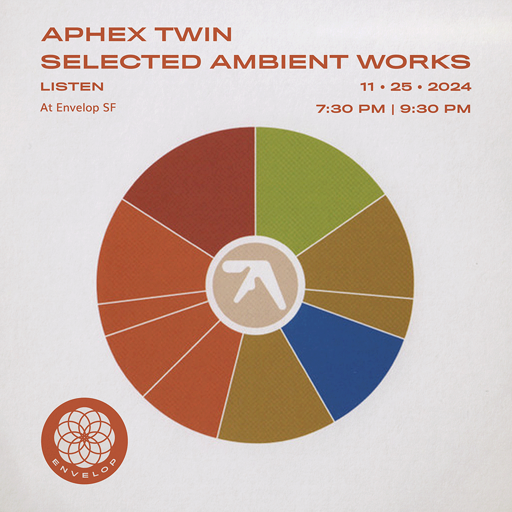 Envelop SF - Aphex Twin - Selected Ambient Works : LISTEN Tickets at The Midway in San Francisco ...
