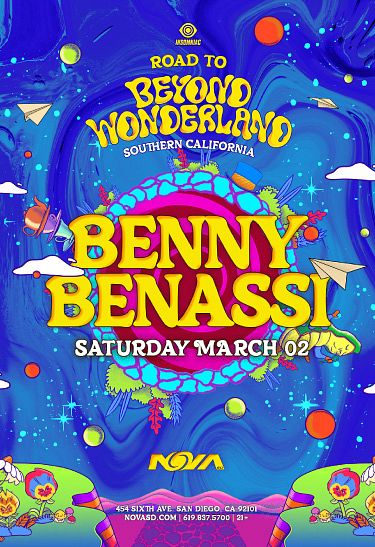 Benny Benassi Tickets At Nova Sd In San Diego By Nova Sd Tixr