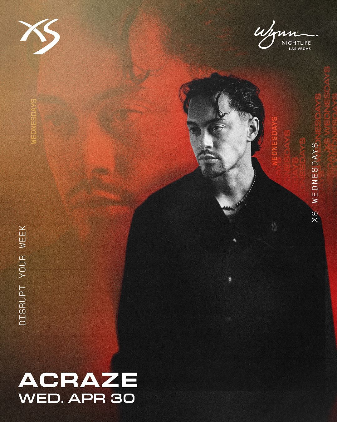 Acraze Tickets at XS Nightclub in Las Vegas by XS | Tixr