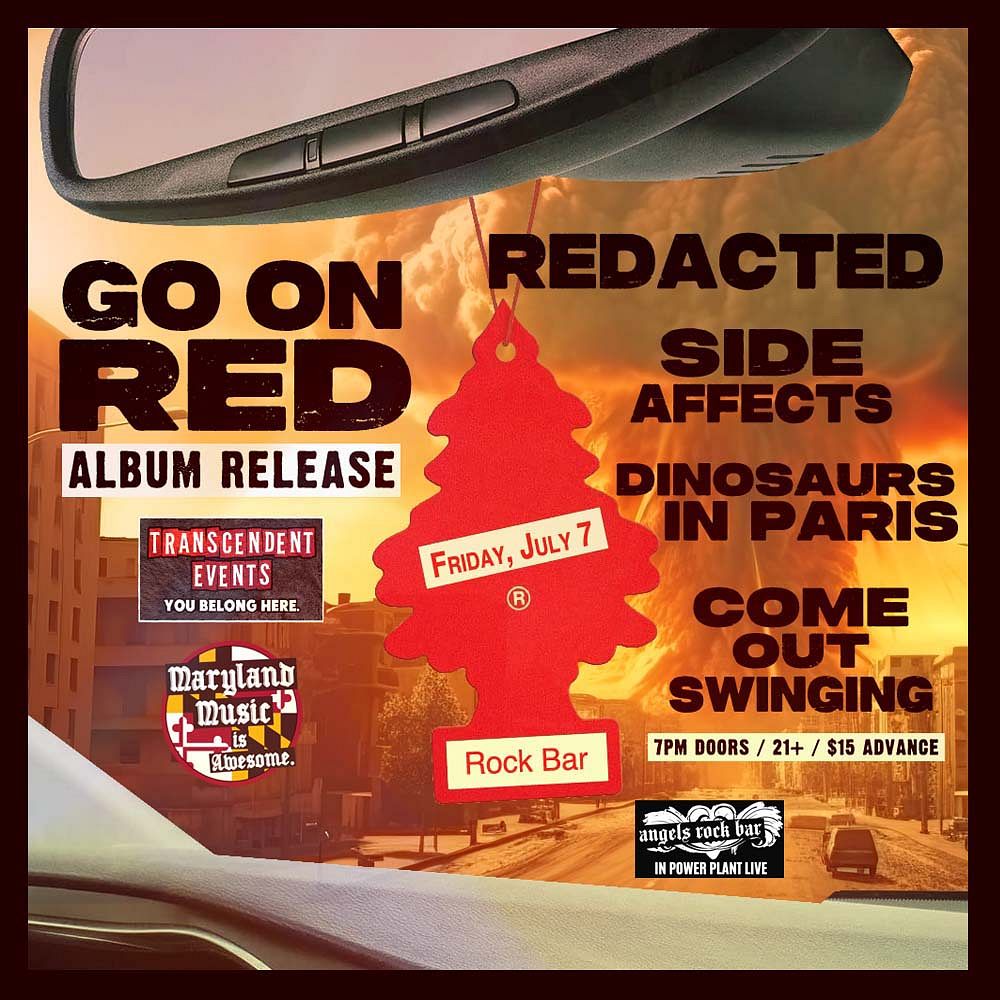 Go On Red: Album Release Tickets at Angels Rock Bar in Baltimore by ...