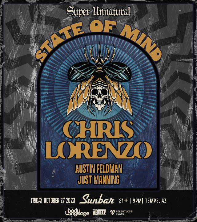 Chris Lorenzo Tickets at Sunbar Tempe in Tempe by .Relentless Beats | Tixr