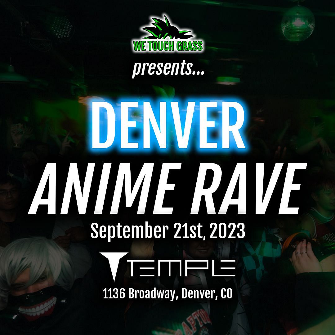 Anime Rave Tickets at Temple Nightclub in Denver by Temple Nightclub ...