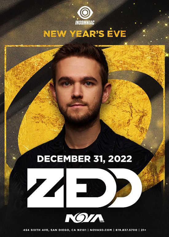 Zedd Tickets at Nova SD in San Diego by Nova SD | Tixr