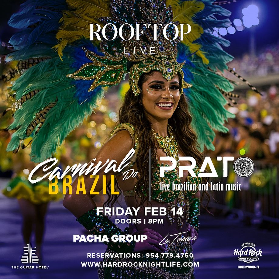 Carnival Do Brazil | Rooftop Live Tickets at Rooftop Live in Hollywood ...