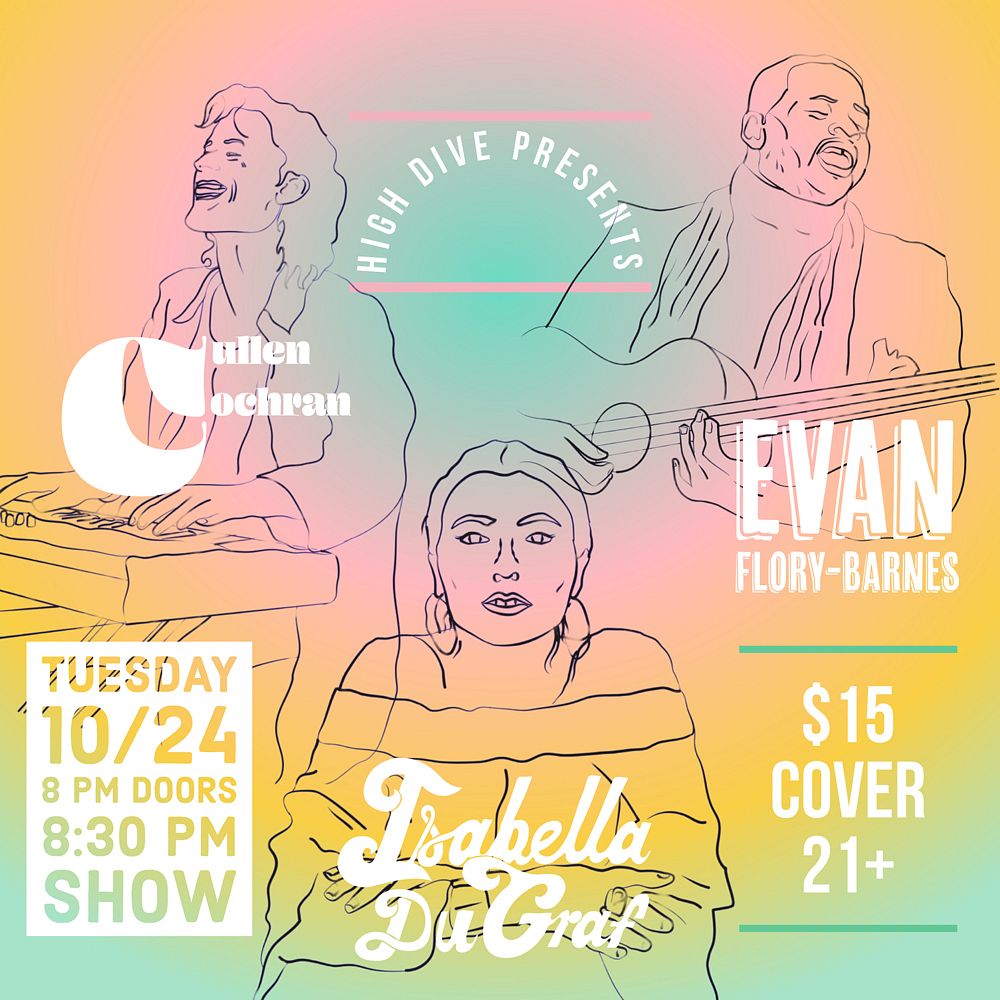 Evan Flory-Barnes with Isabella Du Graf, Cullen Cochran Tickets at High ...
