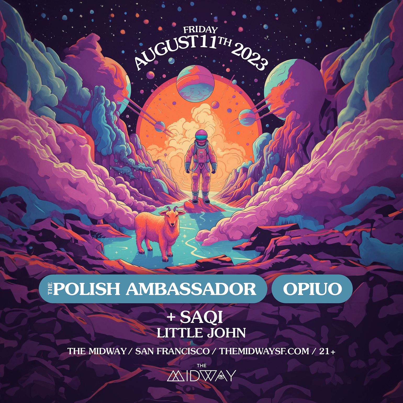 The Polish Ambassador & Opiuo Tickets at The Midway in San Francisco by ...