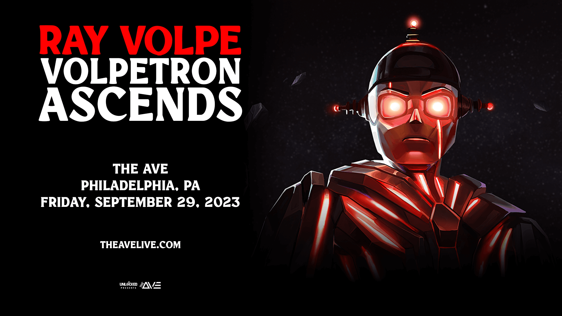 Ray Volpe Tickets at The Ave Live in Philadelphia by Unlocked Presents ...