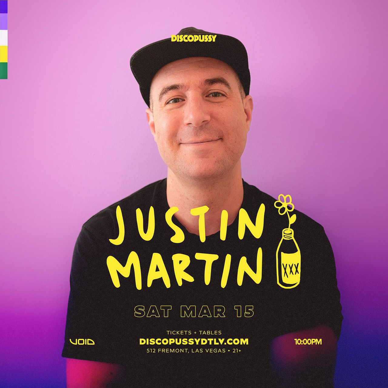 DP: Discopussy w/ JUSTIN MARTIN Tickets at Discopussy in Las Vegas by ...