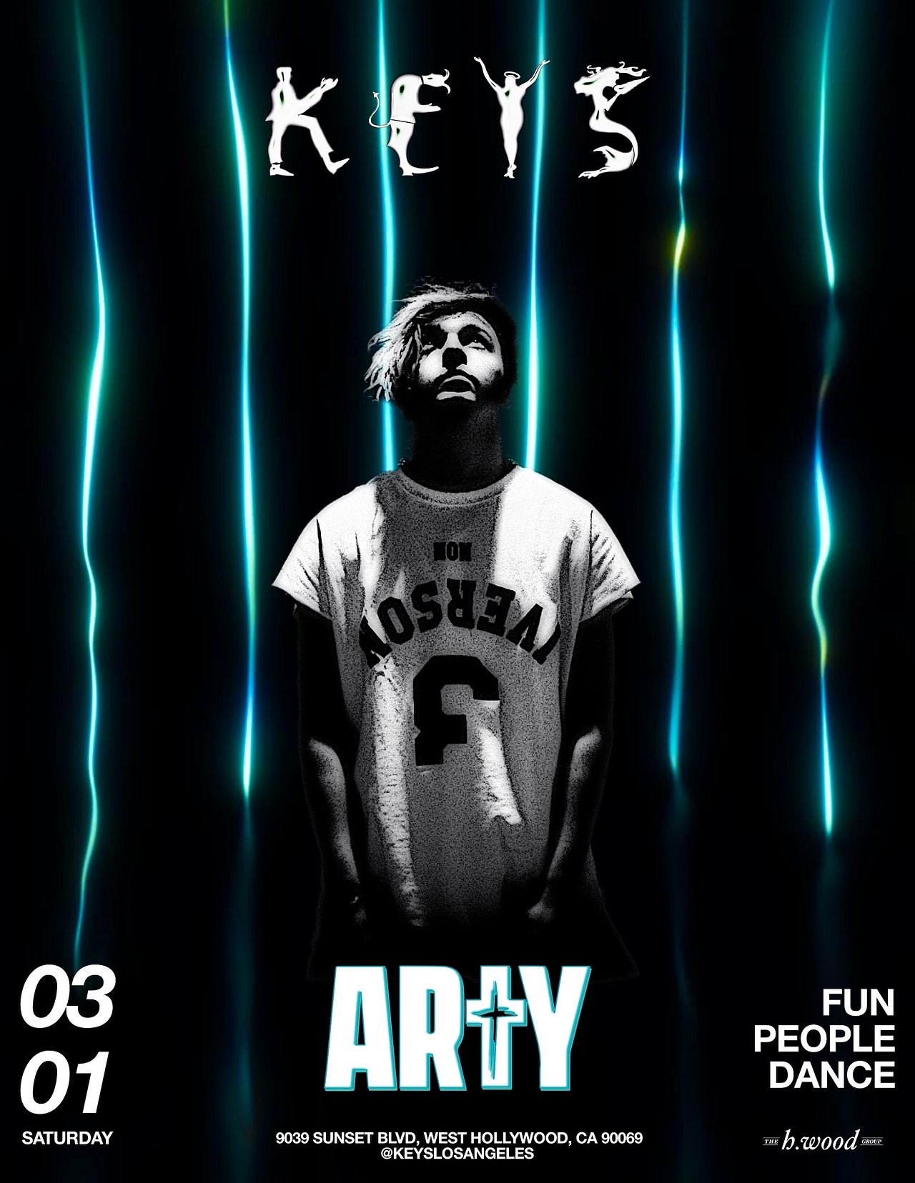 ARTY Tickets at Keys in West Hollywood by Keys Los Angeles - h.wood ...