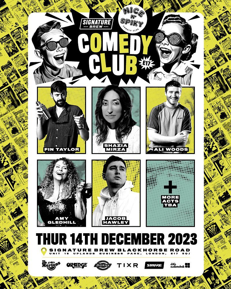 Signature Comedy Club Christmas Special - Fin Taylor + Shazia Mirza ...