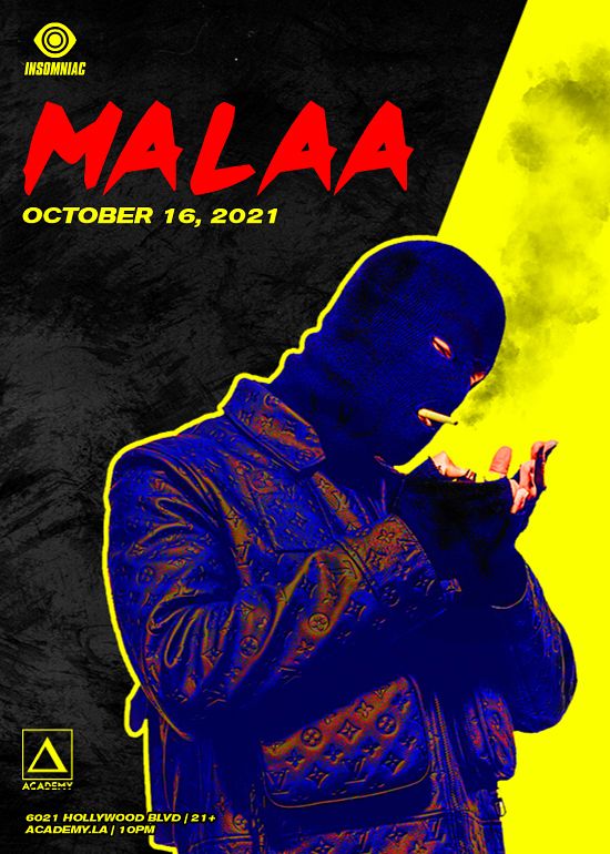 Malaa Tickets at Academy Nightclub in Los Angeles by Academy | Tixr