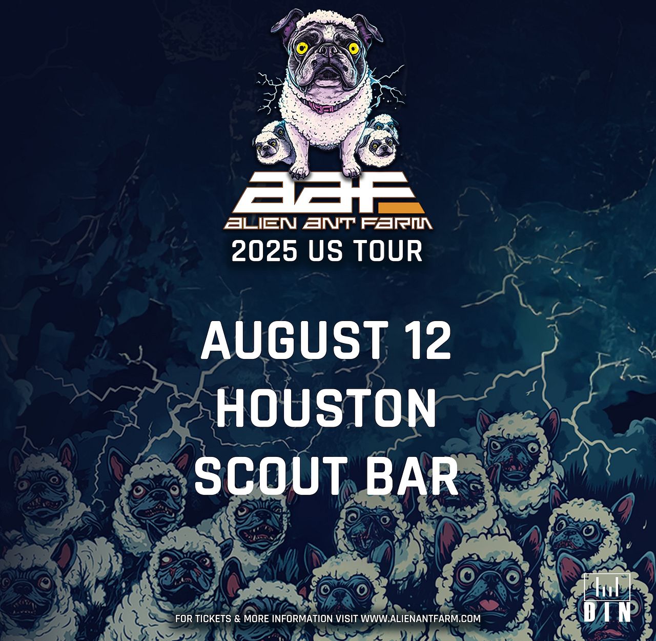 Alien Ant Farm (Houston) Tickets at Scout Bar in Houston by Din ...