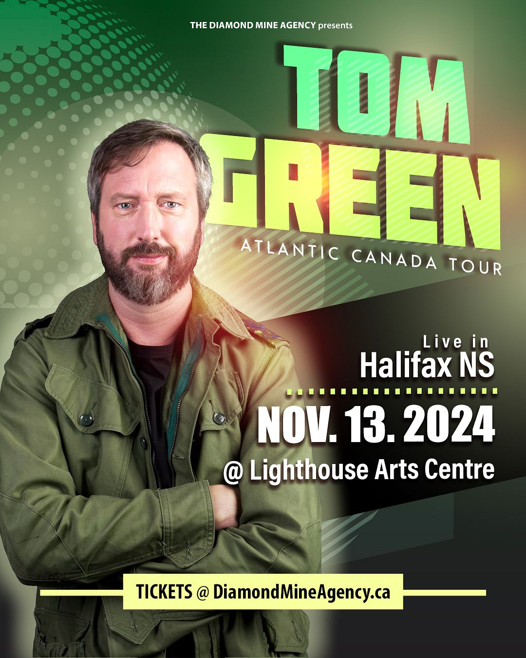 Tom Green Live in Halifax Tickets at Light House Arts Centre in Halifax ...