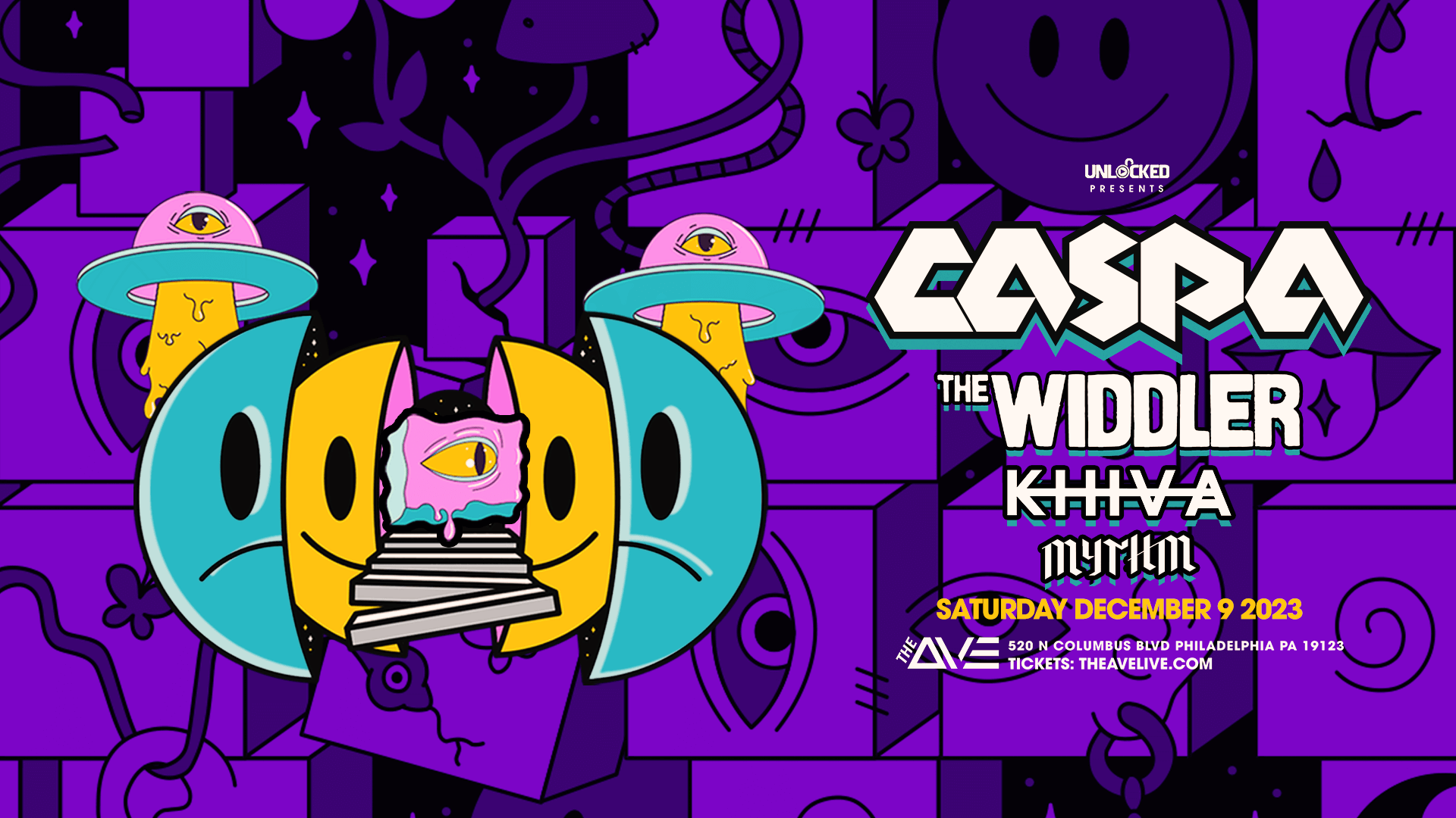 CASPA Tickets at The Ave Live in Philadelphia by Unlocked Presents | Tixr