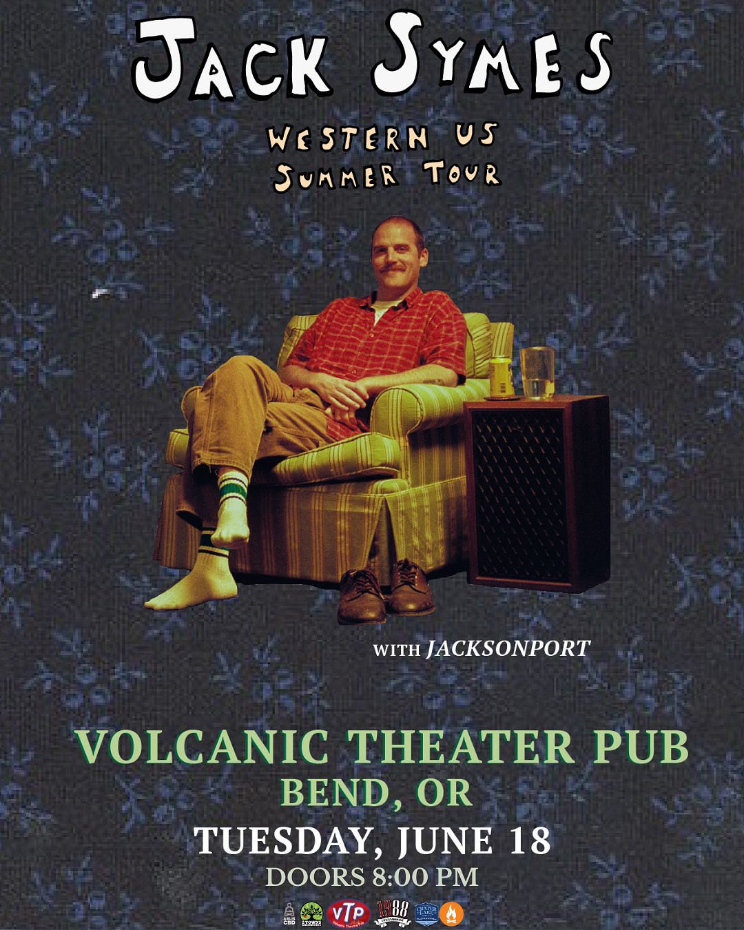 Jack Symes w/ Jacksonport Tickets at Volcanic Theater Pub in Bend by ...