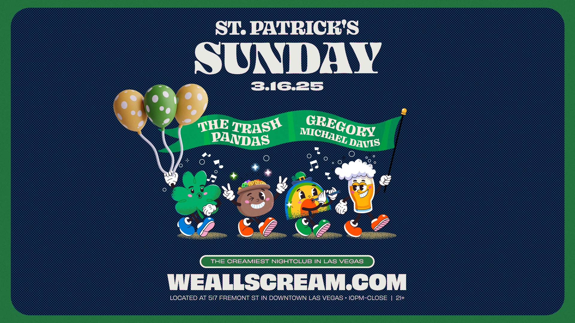 ST. PATRICK'S SUNDAY Tickets at We All Scream in Las Vegas by We All ...