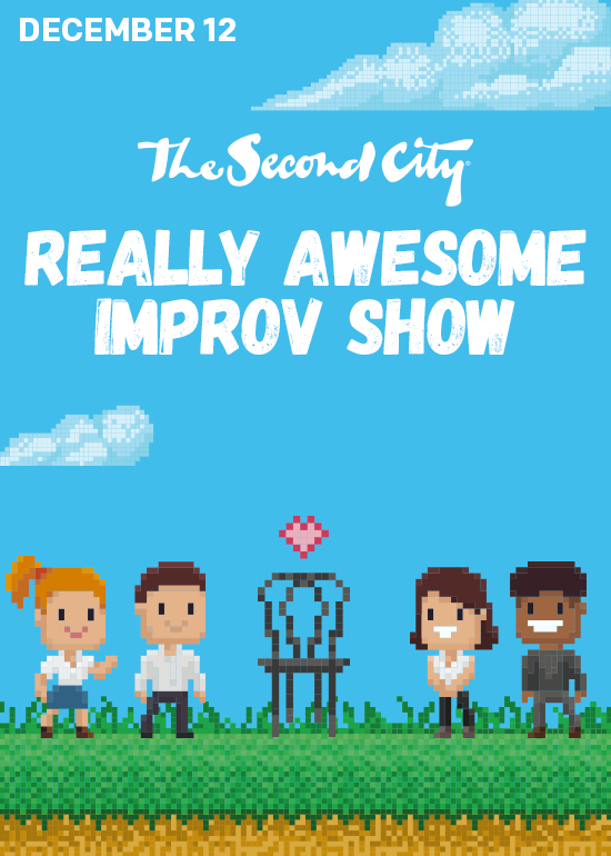 The Really Awesome Improv Show Dec 12 Livestream Tickets at The Second ...