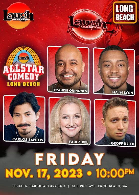 All Star Comedy Tickets at Laugh Factory Long Beach in Long Beach by ...