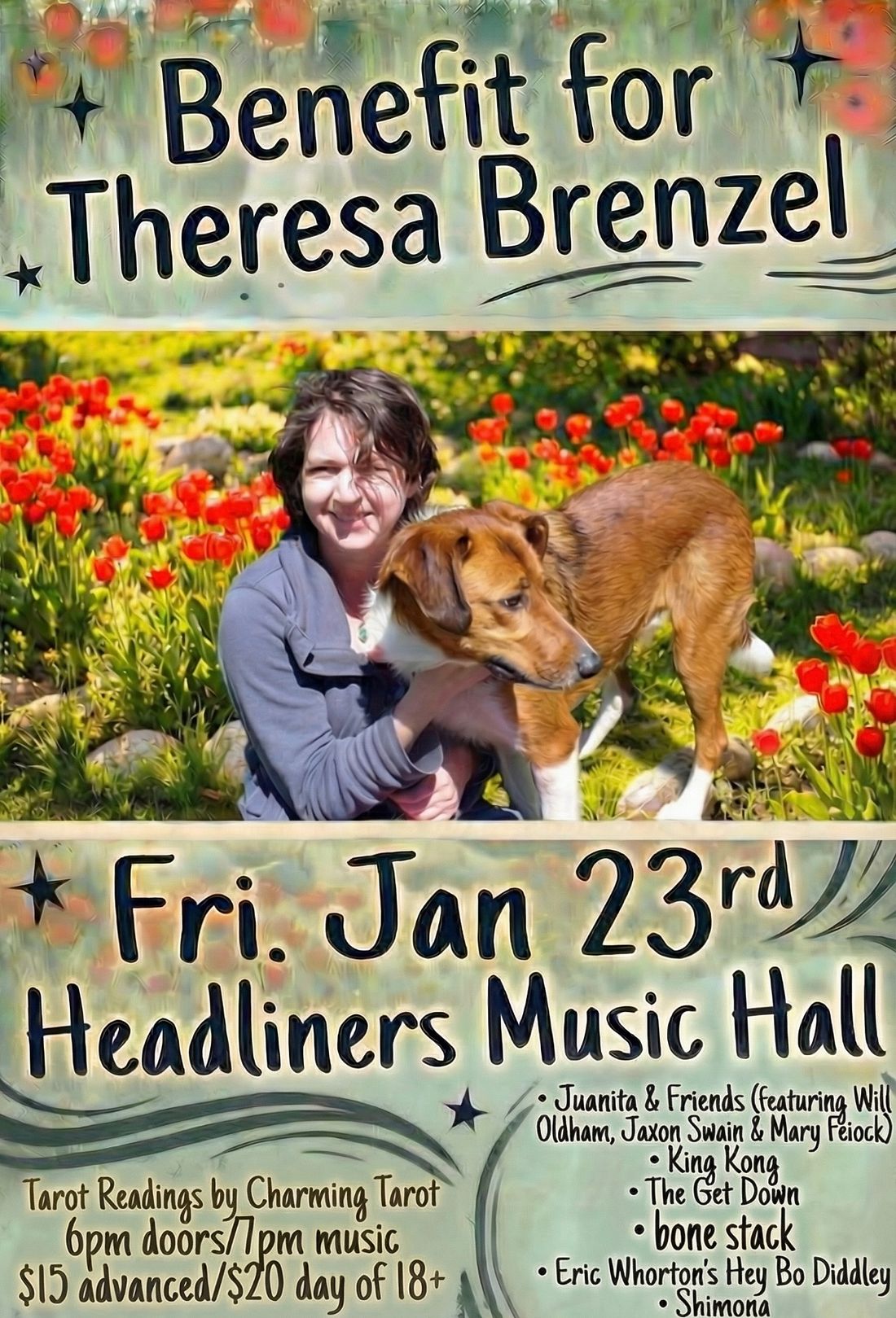Benefit for Theresa Brenzel Tickets at Headliners Music Hall in ...