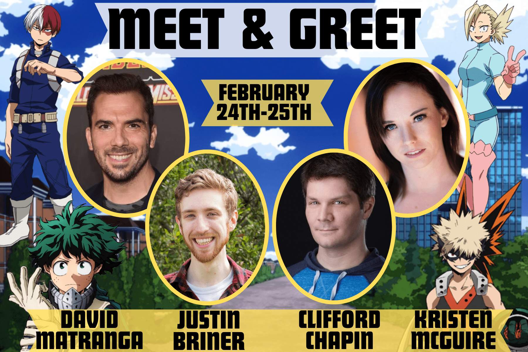 MHA Meet & Greet Signing Tickets at OG Collectibles in Downey by OG ...