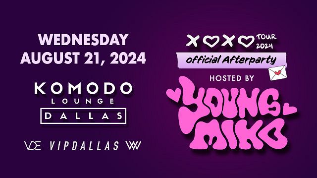 Young Miko Present By VIP Dallas Tickets at Komodo Lounge in Dallas by ...