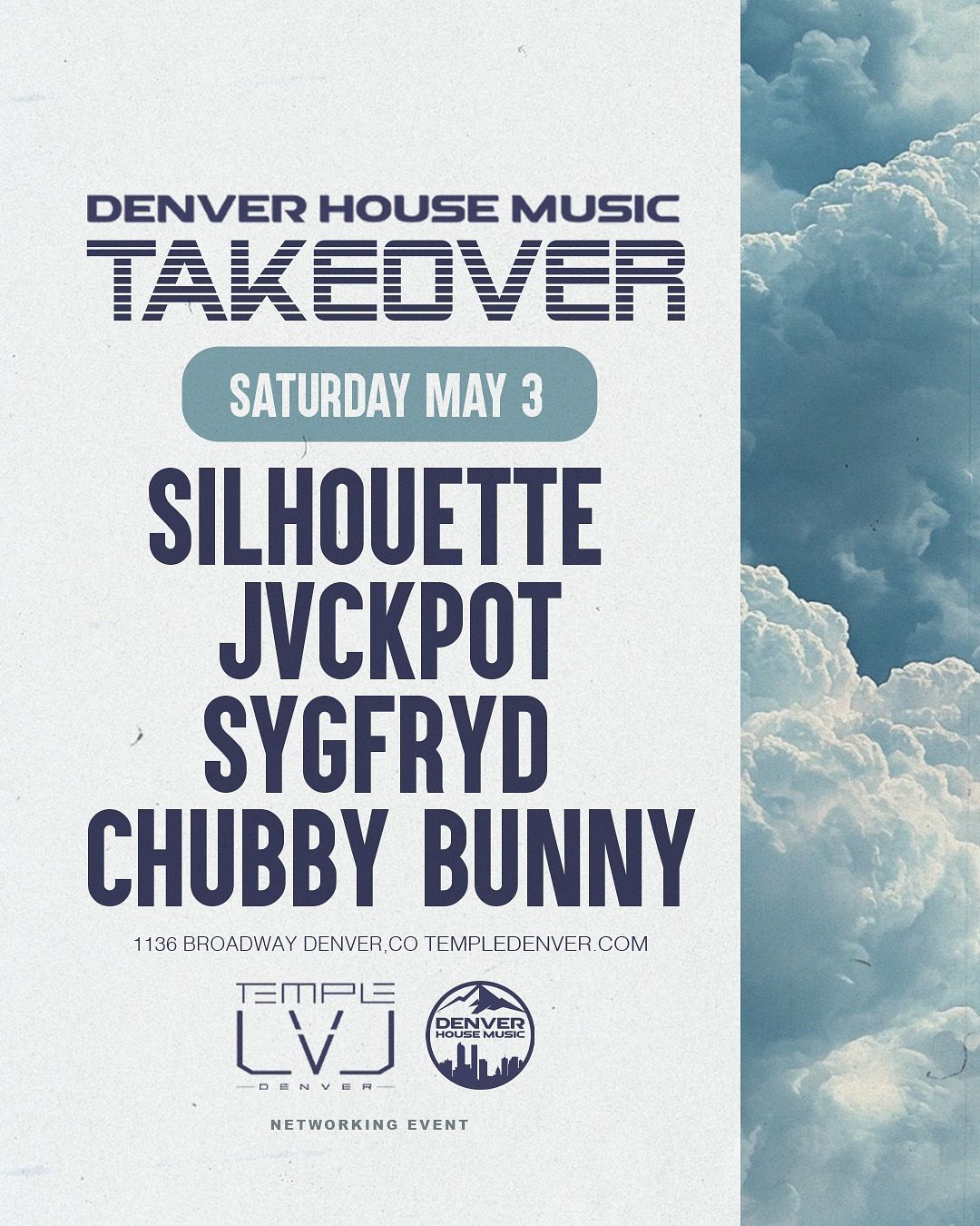 Denver House Music Takeover (LVL) Tickets at Temple Nightclub in Denver ...