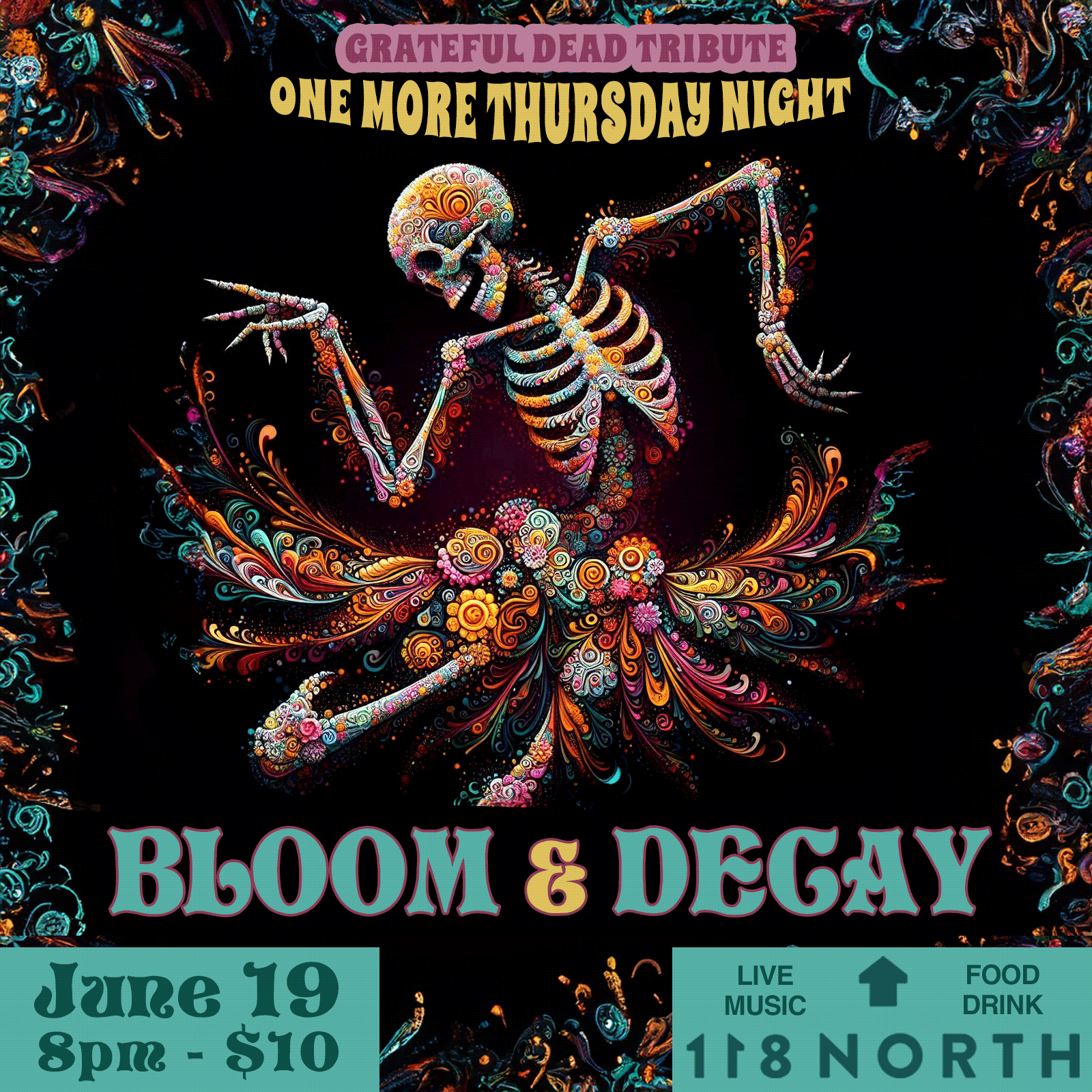 Bloom & Decay Band Tickets at 118 North in Wayne by 118 North | Tixr