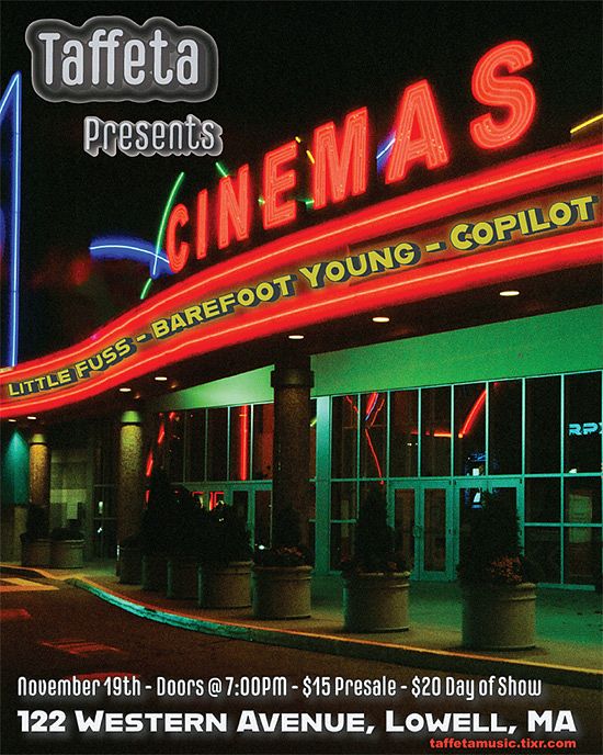 Copilot and Barefoot Young w/ Little Fuss Tickets at Taffeta Music Hall ...