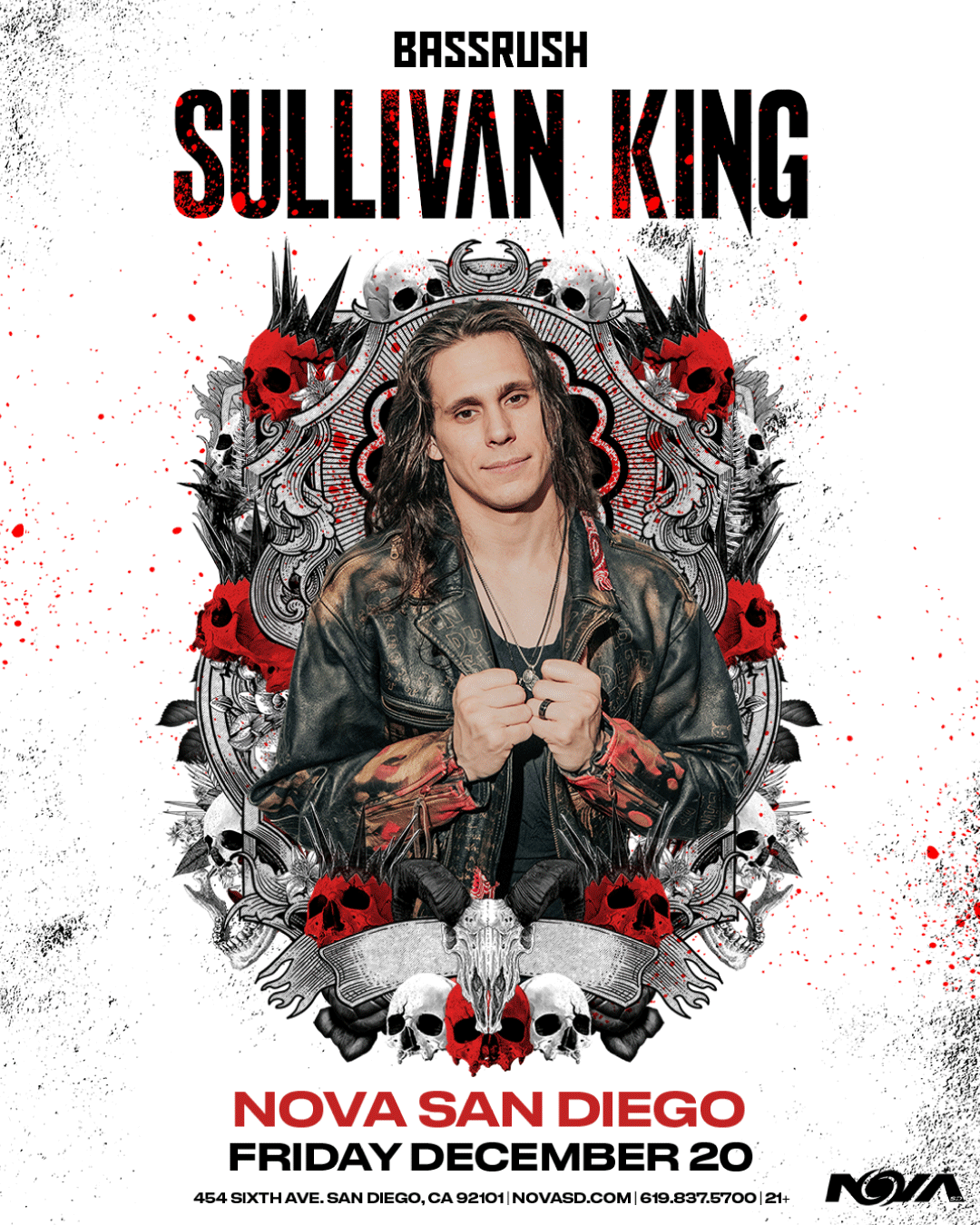 Sullivan King Tickets at Nova SD in San Diego by Nova SD | Tixr