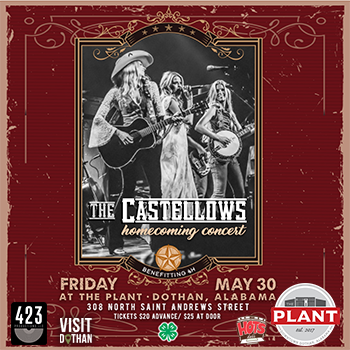 The Castellows Homecoming Concert Tickets at The Plant in Dothan by 423 ...