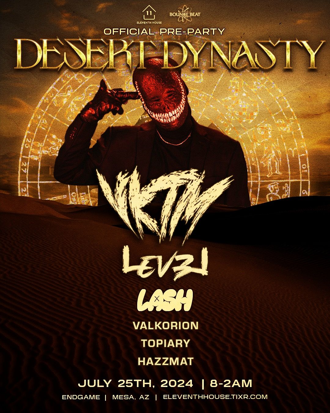 Desert Dynasty Official Preparty: VKTM Tickets at Endgame in Mesa by ...