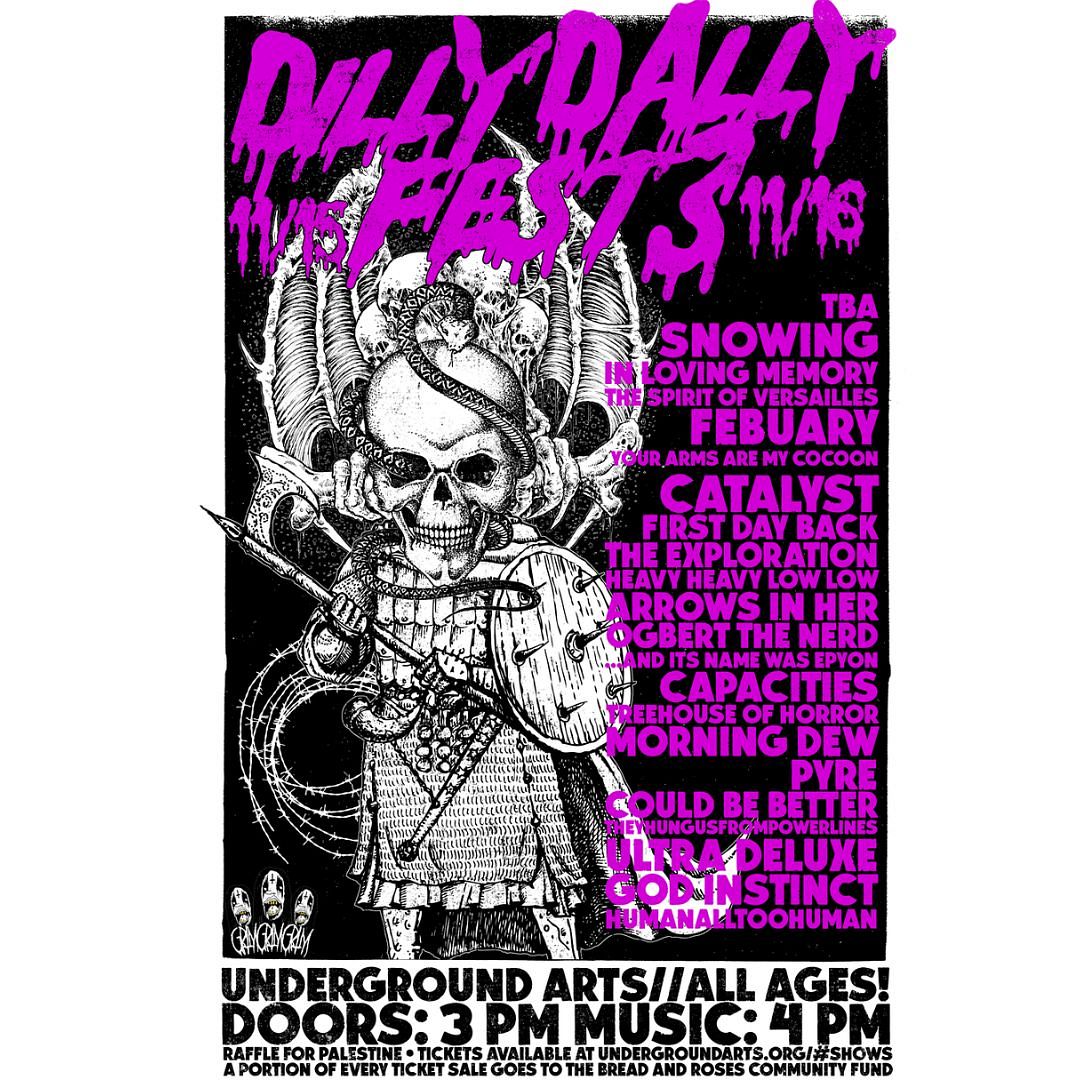Dilly Dally Fest 3 Tickets at Underground Arts in Philadephia by ...