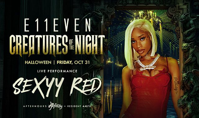E11EVEN HALLOWEEN NIGHT FT SEXYY RED LIVE Tickets at E11EVEN Miami in Miami by 11 Miami | Tixr